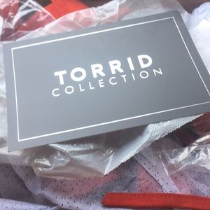 torrid | Shoes | Red Suede Block Heels | Poshmark